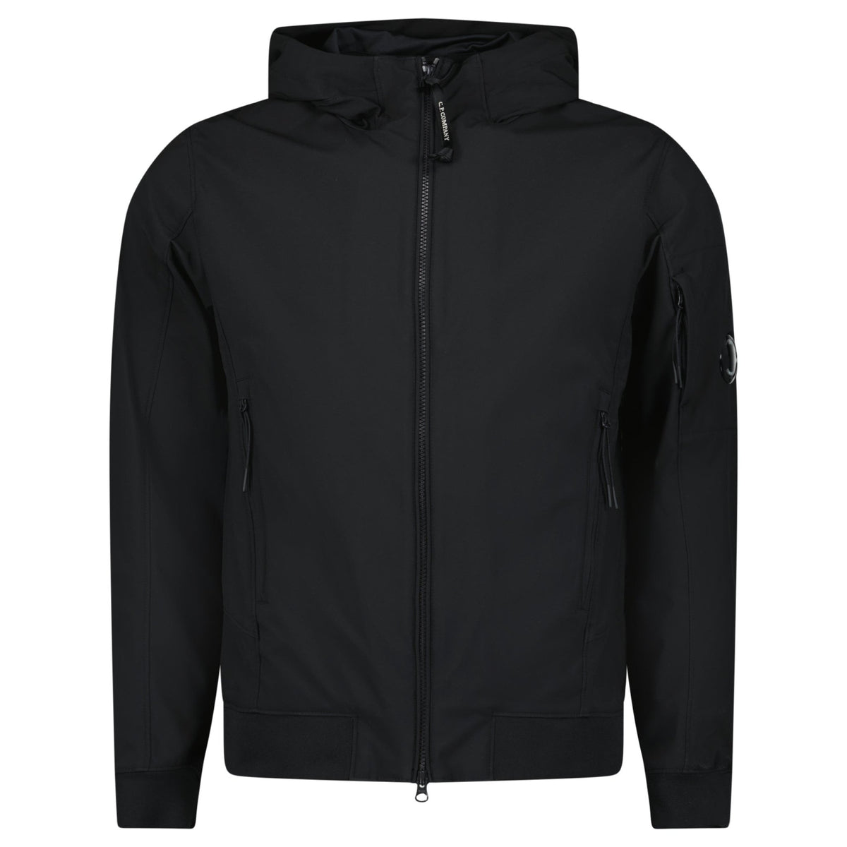 CP Company Soft Shell Lens Jacket Black | chancefashionco