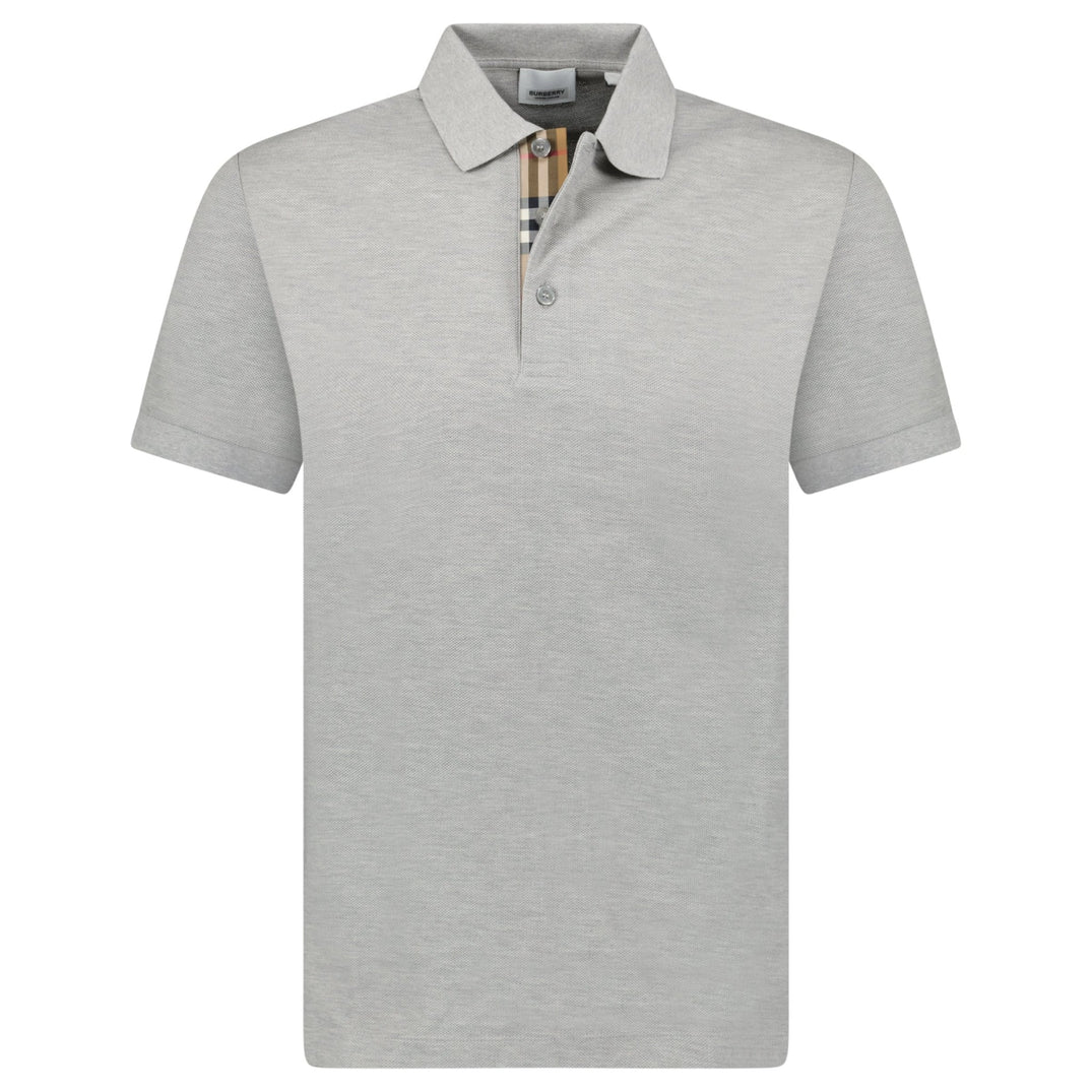 Burberry 'Hartford' Check Polo Grey | chancefashionco