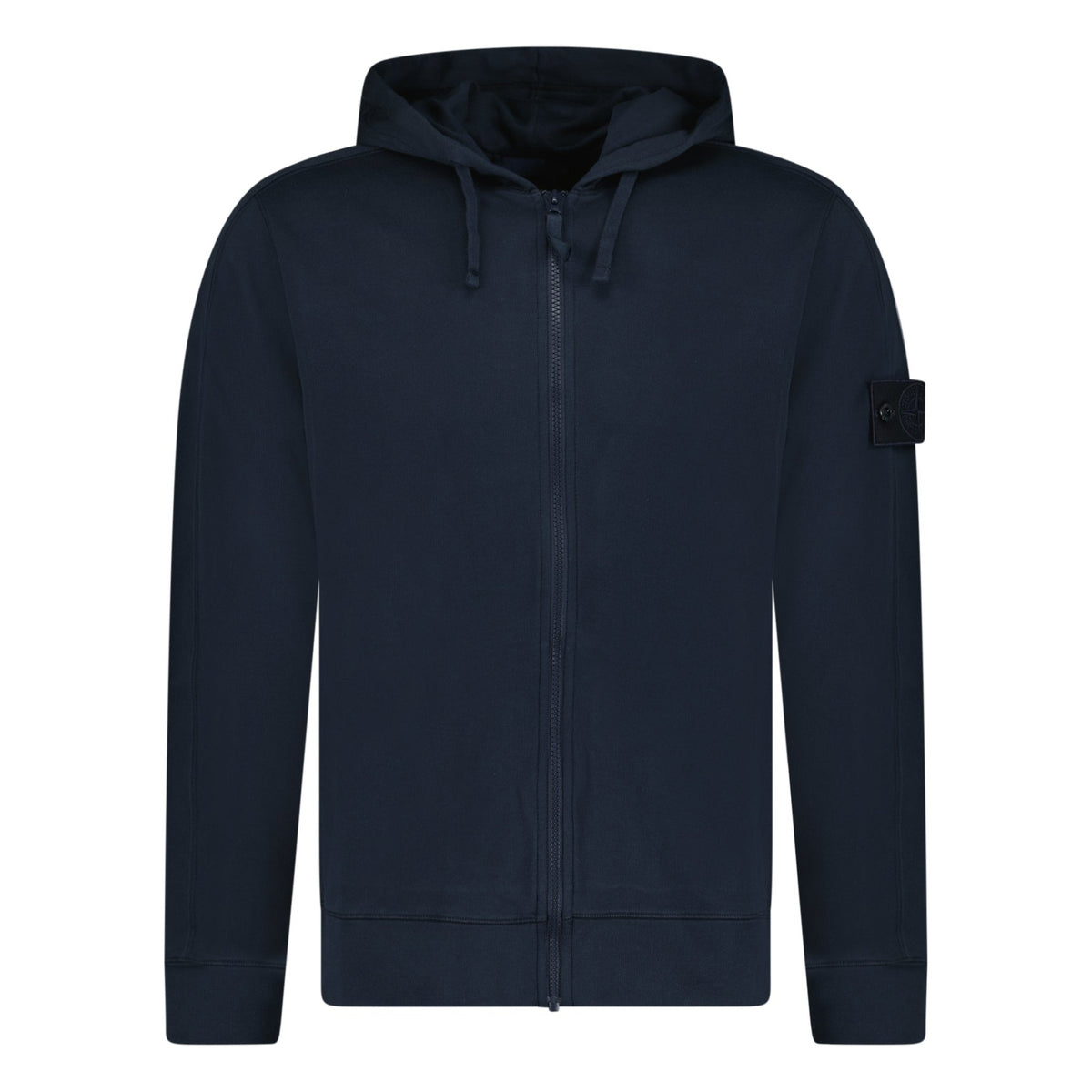 Stone Island Ghost Badge Hoodie Navy | chancefashionco